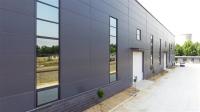 China Insulated Prefab Steel Warehouse with Aluminized Zinc Cladding for sale