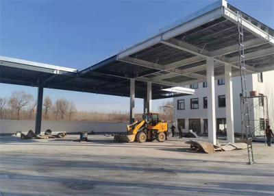 China Prefabricated Steel Gas Station Building Galvanized PEB Structure for sale