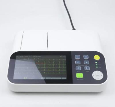 China PE-E3A 7inch display 3 channel ECG Machine with touch screen for sale
