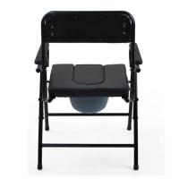 China Aluminum Alloy Medical Transport Wheelchair Folding Shower Toilet Wheelchair For Disabled for sale