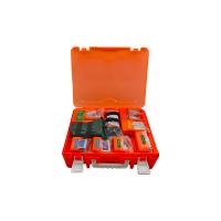 China 365-Piece First Aid Kit 44x27cm Class II Medical Emergency Care with Hard Case for Home Office Travel for sale