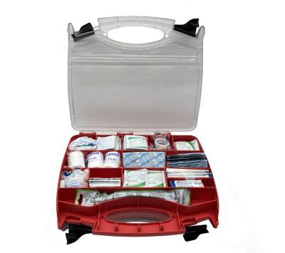 China 44x10x27cm Home First Aid Kit with 100+ Medical Supplies - European Standard VM021 Emergency Medical Box for sale