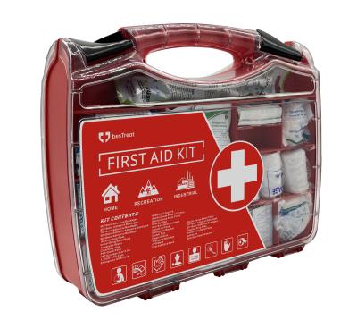 China VM021 Portable Emergency Medical Kit 31x26.5cm with 0.65kg Weight CE ISO Certified First Aid Box for sale