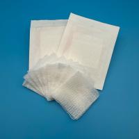 China Sterile Absorbent Gauze Dressing 5×5cm with 19×15cm Mesh - CE Certified Medical Swab Compresses for sale