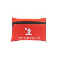 China Wholesale 1680D Oxford Fabric Portable First Aid Bag 20x13cm Waterproof Mini Home First Aid Kit Custom for sale