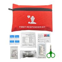 China Wholesale 1680D Oxford Fabric Portable First Aid Bag 20x13cm Waterproof Mini Home First Aid Kit Custom for sale