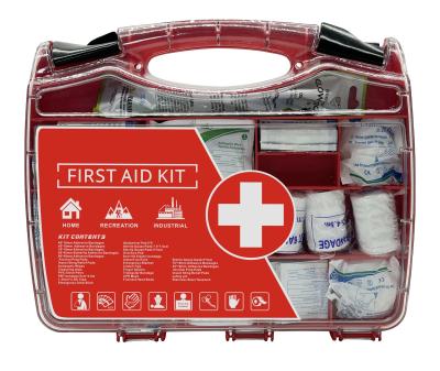 China Bestreat 110-Piece Home Use First Aid Kit 44x10x27cm Emergency Survival Bag for sale