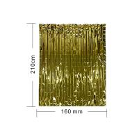 China Aluminized Mylar Emergency Thermal Blanket 130-160×210cm with 90% Heat Reflection for Survival Gear for sale