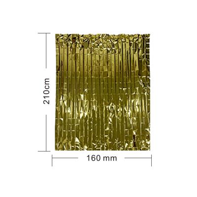 China Aluminized Mylar Emergency Thermal Blanket 130-160×210cm with 90% Heat Reflection for Survival Gear for sale