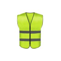 China Kids Safety Reflective Vest High Visibility Neon Polyester 10 Pieces for Cycling Running Construction for sale