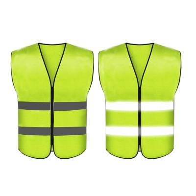 China Children's Reflective Safety Vest 100% Polyester High Visibility Road Safety Vest Custom Size for sale