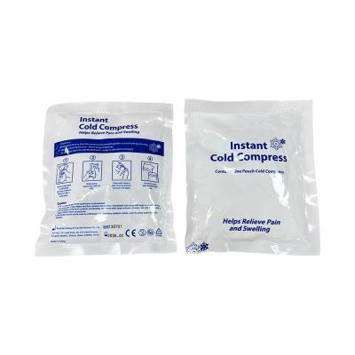 China Instant Cold Pack 200g Disposable Ice Pack for Injuries First Aid Pain Relief No Freezing Needed for sale