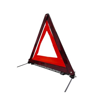 China E-MARK Red Emergency Warning Triangle Road Safety Sign for Car 40x40cm for sale