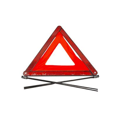 China Cheap Price 2pcs Reflective Auto Warning Triangle in Red Plastic Box for sale