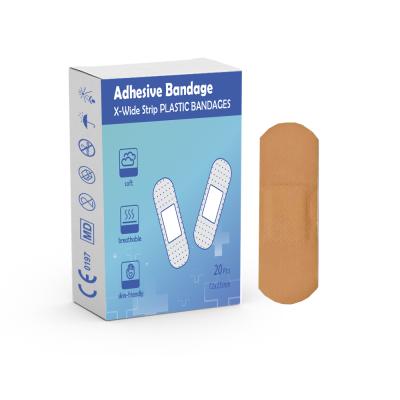China Sterile Flexible Fabric Adhesive Bandages - Custom Sizes, CE & ISO13485 Certified, Latex-Free Wound Care Protection for sale