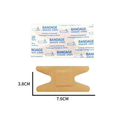 China Sterile 76×38mm Adhesive Fabric Bandage with CE & ISO13485 Certification for Medical Protection for sale