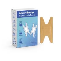 China Sterile 76×38mm Adhesive Fabric Bandage with CE & ISO13485 Certification - Latex-Free Breathable Band Aid for sale