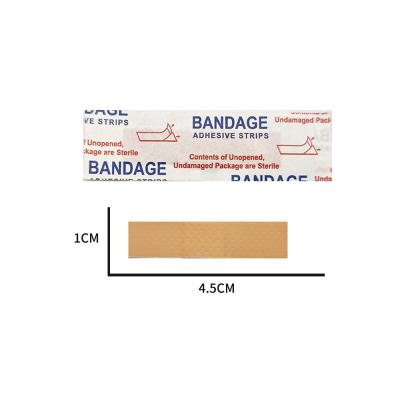 China 10x40mm Breathable PE Skincare Color Bandage Band Aid CE ISO13485 for sale