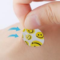 China Children Cartoon Round Bandage Breathable Skin-friendly PE Adhesive Bandage CE ISO13485 for sale