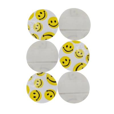China Children Cartoon Round Bandages Breathable Skin Friendly Band Aids for Small Wounds Vaccination Blood Collection 22mm for sale
