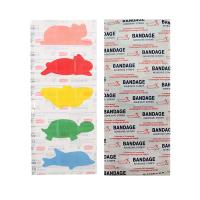 China Custom Cartoon PE Band-Aid Breathable Medical Wound Bandages for Children CE ISO13485 for sale