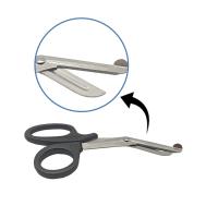 China 7.5 Inch Stainless Steel Bandage Scissors 19x9.5cm Medical Trauma Emergency Nursing Supplies for sale