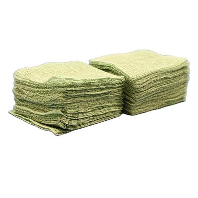 China 40s 19x6 Green Non-Sterile Medical Gauze Pads - 4x4 Inch Size, 100 Pieces per Pack, ISO13485 & CE Certified for sale