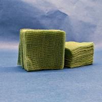 China 40s 19x6 Green Non-Sterile Medical Gauze Pads - 4x4 Inch Size, 100 Pieces per Pack, ISO13485 & CE Certified for sale
