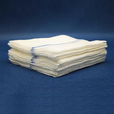 China Medical Gauze Pads 100% Cotton 40s Mesh 10x10cm/7.5x7.5cm/5x5cm Non-Sterile Compressed Wound Care for sale