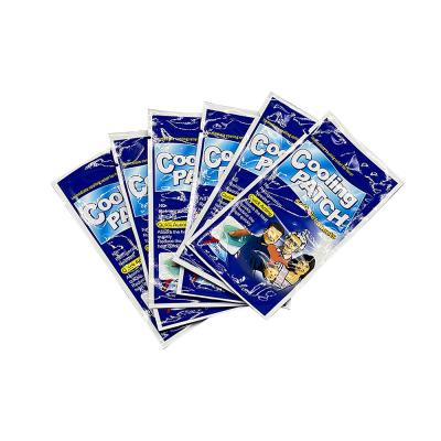 China 4cm x 11cm Cooling Gel Patch for Fever Relief - 8 Hour Cooling Duration, 3 Bags per Box for sale