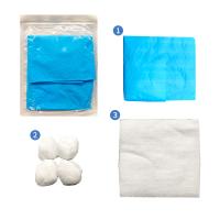 China Disposable Medical Sterile Wound Dressing Pack - PP+PE Material, 8000 m² Manufacturing Facility, Customizable Components for sale