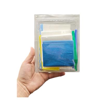 China Sterile Surgical Wound Dressing Set 11.2x13.4x2.4cm with EO Sterilization for Medical Procedures for sale