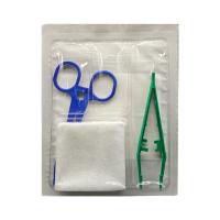 China Sterile Medical Dressing Kit 11.2x13.4x2.4cm with EO Sterilization for Hospital Wound Care Procedures for sale