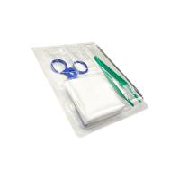 China Sterile Medical Dressing Kit 11.2x13.4x2.4cm with EO Sterilization for Hospital Wound Care Procedures for sale
