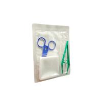 China Medical Sterile Dressing Pack 11.2x13.4x2.4cm Disposable Wound Care Kit with EO Sterilization for sale