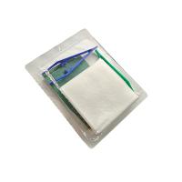 China Sterile Dressing Pack Disposable Wound Care Set 11.2x13.4x2.4cm with Cotton Balls EO Sterilized for sale