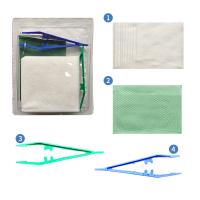 China Medical Disposable Sterile Wound Dressing Kit 11.2x13.4x2.4cm with CE/ISO Certification for Surgical Procedures for sale