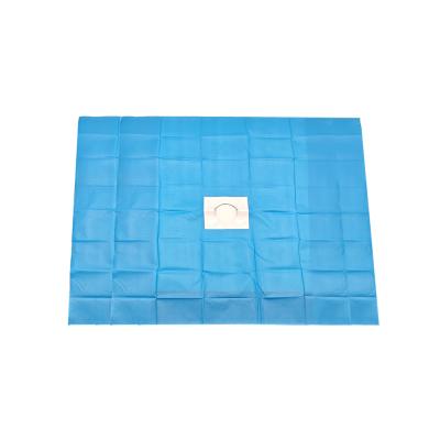 China Medical Grade Disposable Surgical Drape with Adhesive - Non-Woven + PE Construction for Sterile Procedures for sale