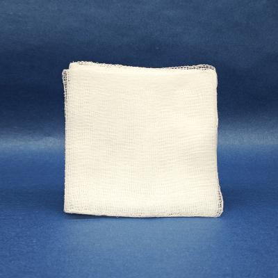 China Medical Gauze Pads 4x4 Inch 8-Ply 100% Cotton Sterile/Non-Sterile Surgical Sponges with ISO13485 CE Certification for sale