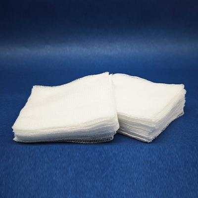 China 4x4 Inch Medical Gauze Pads - 100% Cotton 8-Ply Surgical Sponges with ISO13485 & CE Certification for sale
