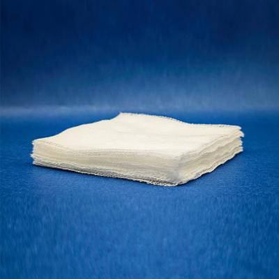 China 4x4 Inch 100% Cotton Medical Gauze Pads - 8-Ply Surgical Absorbent Swabs with ISO13485 & CE Certification for sale