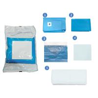 China Hospital Use Disposable Sterile Dressing Kit with 21mm x 203mm Pouch Size and CE Certification for Medical Procedures for sale