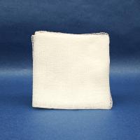 China 4x4 Inch 100% Cotton Medical Gauze Pads - 8-Ply Surgical Absorbent Swabs with ISO13485 & CE Certification for sale