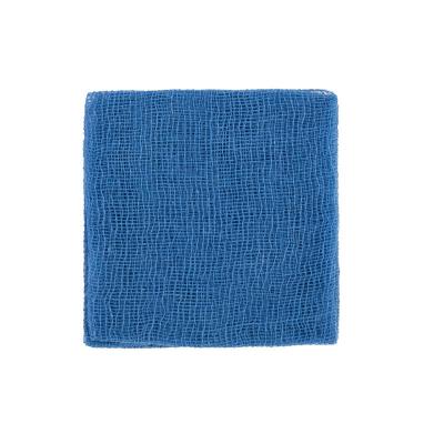 China Blue Sterile Medical Gauze Pad 4x4 Inch - ISO13485 & CE Certified 100% Cotton Wound Care Swabs for sale