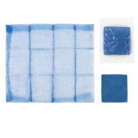 China Blue Sterile Medical Gauze Pad 4x4 Inch - ISO13485 & CE Certified 100% Cotton Wound Care Swabs for sale