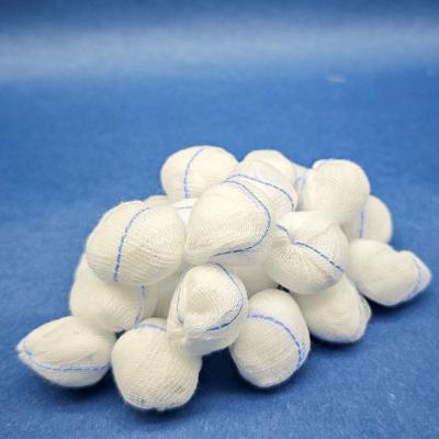 China Non-Sterile Compressed Gauze Balls 4x4 Inch 100pcs Pack - 40s Mesh Medical Swabs with ISO13485 CE Certification for sale
