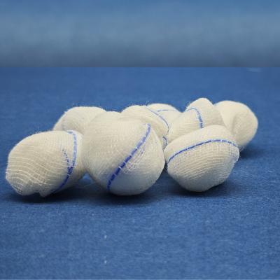 China Non-Sterile Compressed Gauze Balls 4x4 Inch 100-Pack with ISO13485 CE Certification for sale