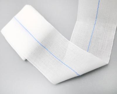China Disposable Surgical Gauze Bandage 5cm x 200cm 100% Cotton CE ISO Approved Non Sterile for sale