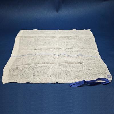 China Medical Surgical Abdominal Pads 45x45cm 4ply Sterile with X-Ray 100% Cotton EO Sterilized for sale