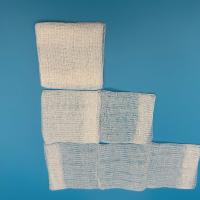 China 100% Cotton Surgical Gauze Pad 3x3 Inch Sterile Absorbent Swab for Wound Care CE Certified for sale